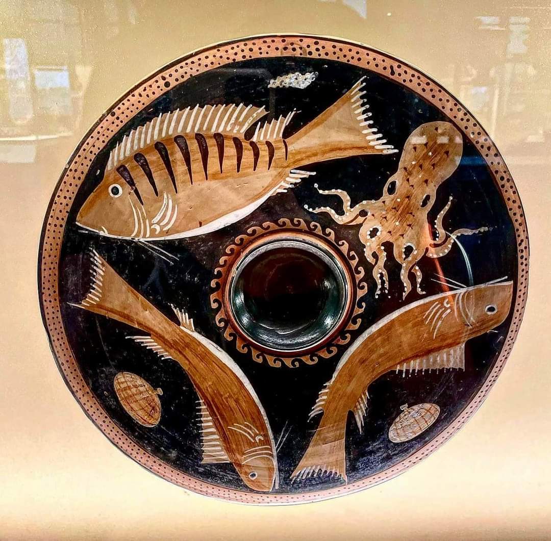 Ancient Greek Fish Art