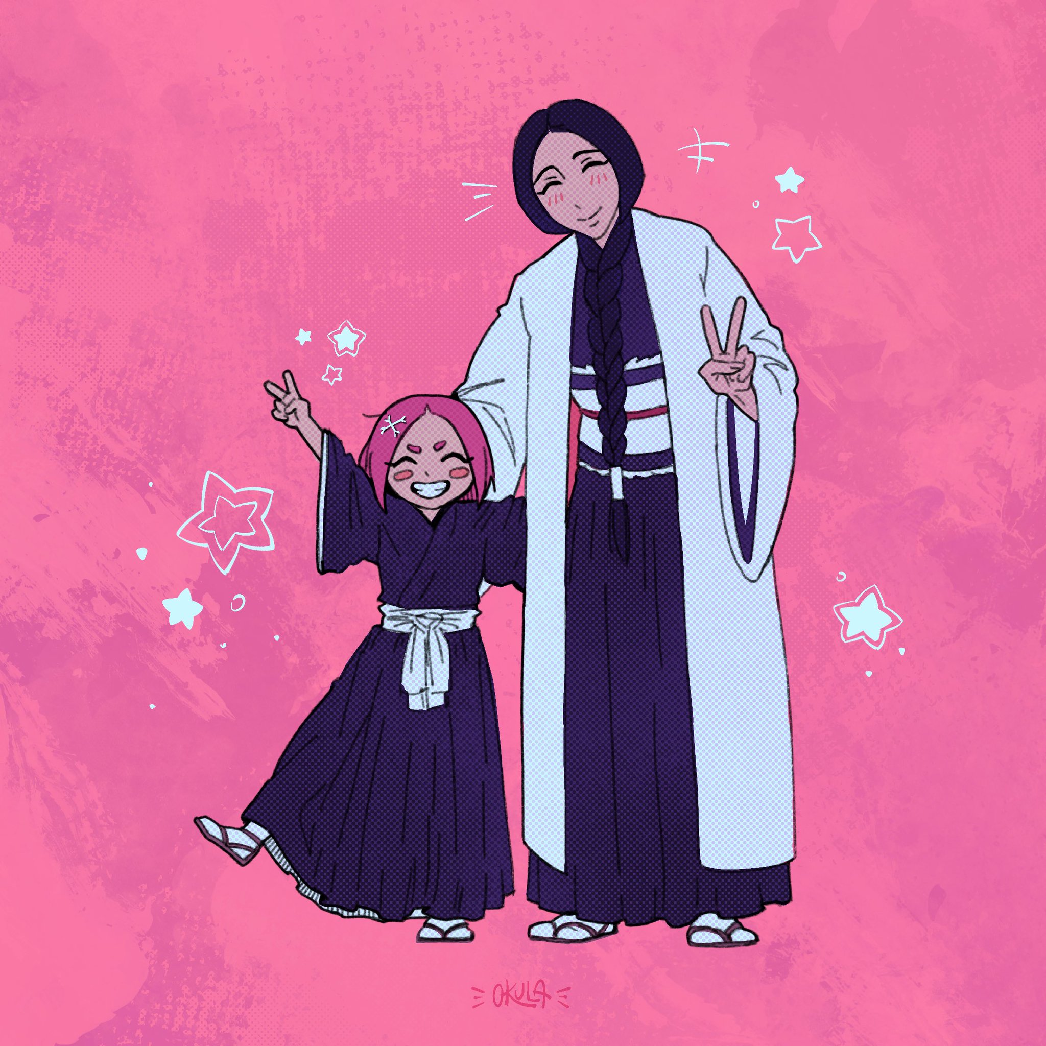 Bleach Byakuya And Yachiru