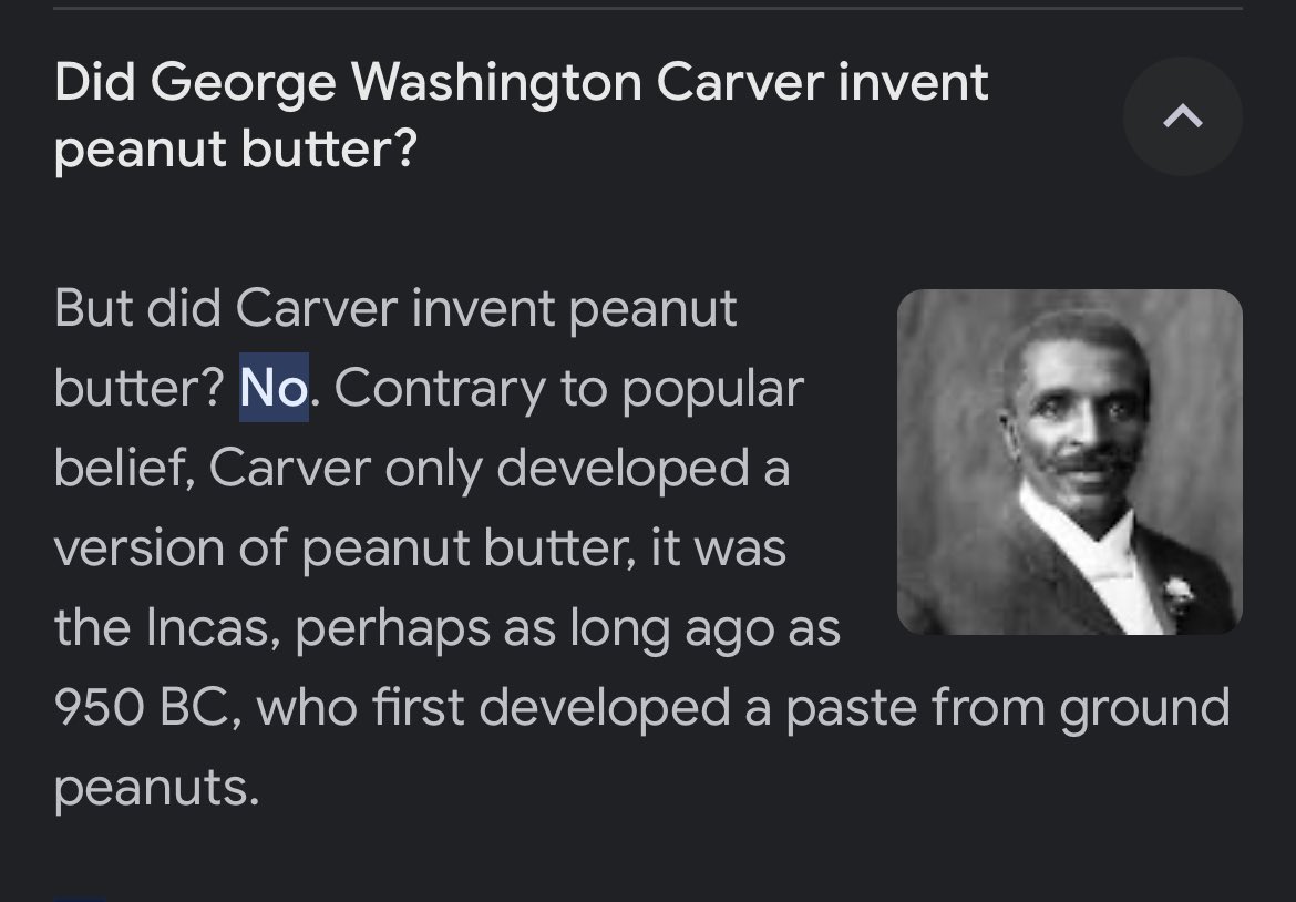 George Washington Carver Peanut Butter Invention