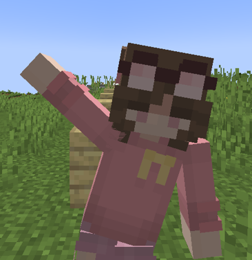 Pink Sheep Minecraft Skin