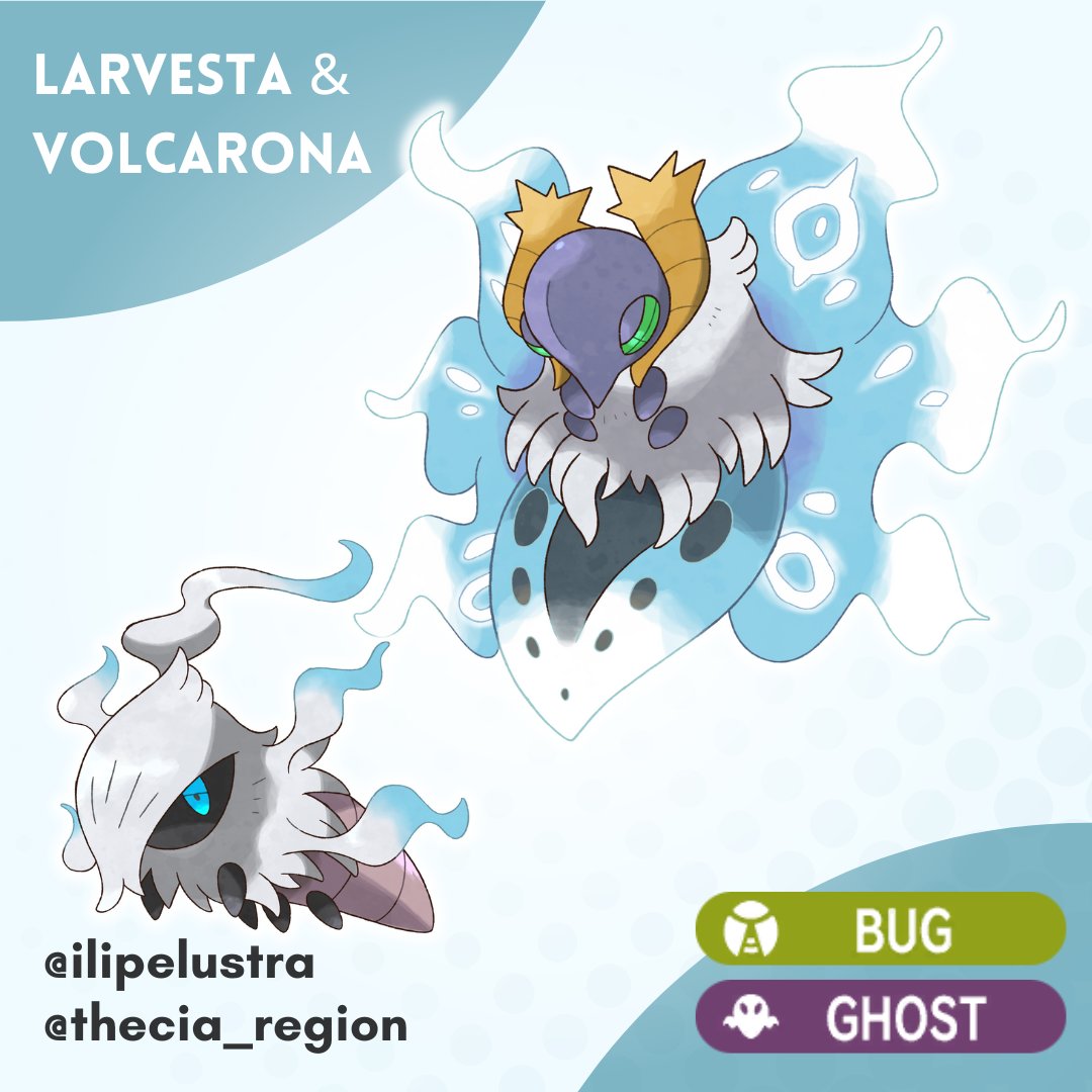 Larvesta And Volcarona