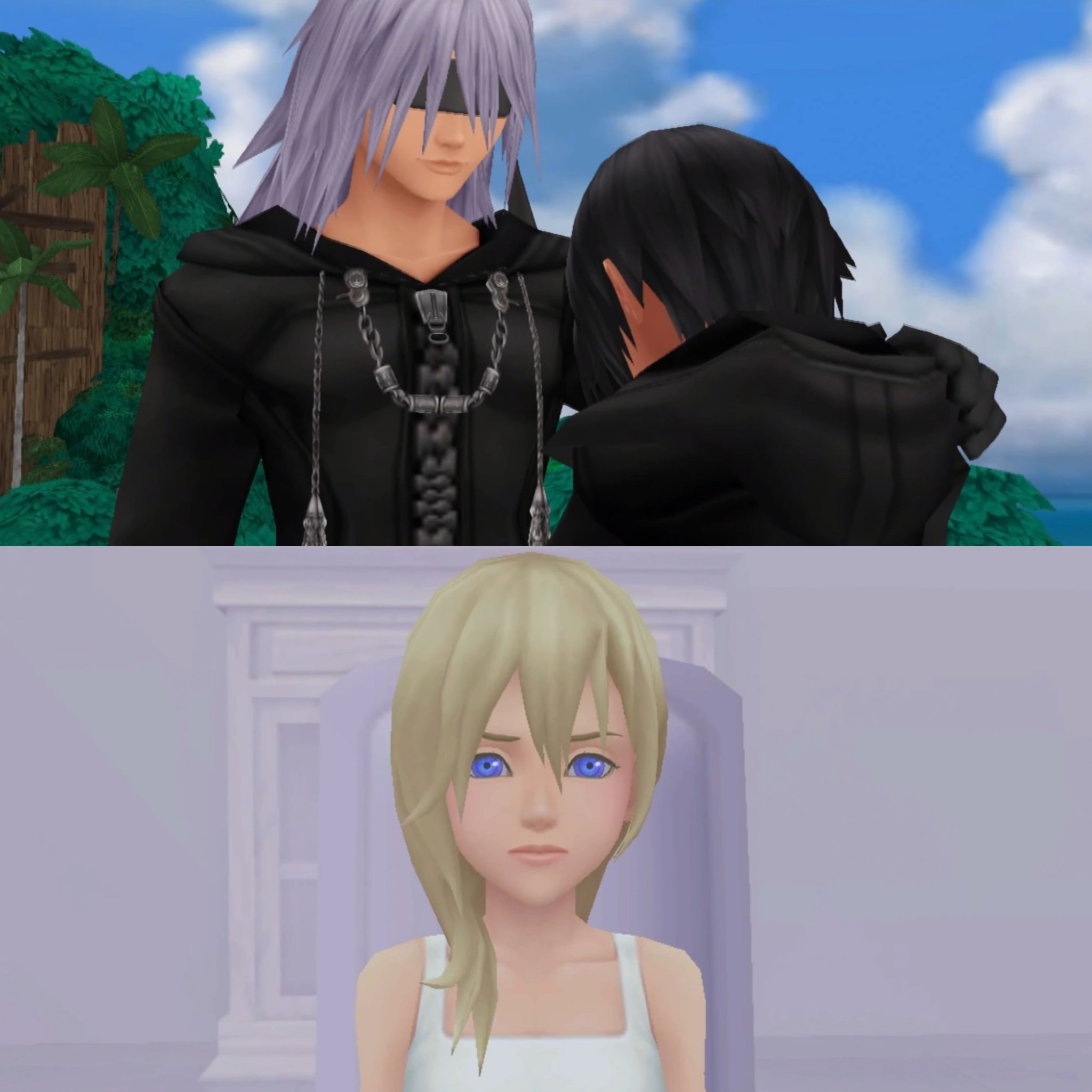 Kingdom Hearts Riku And Xion