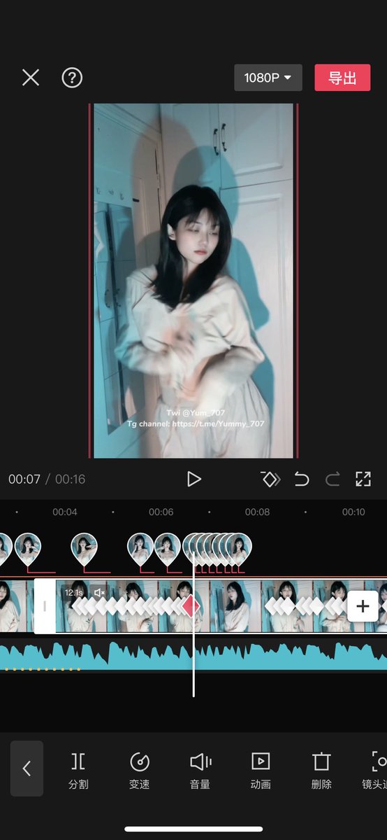 有无剪辑大佬传授一下 你们怎么剪这种丝滑闪光变速的？ 我用剪映快把眼睛扣瞎了 Yummy707 @yum_707