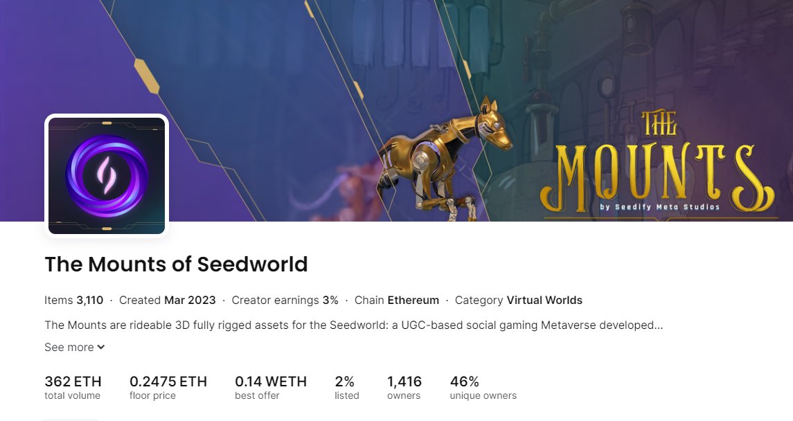 SeedWorld 🌟Dive into Seedworld: Your Gateway to the Ultimate Gaming Metaverse! 🎮 @SeedworldMeta ...