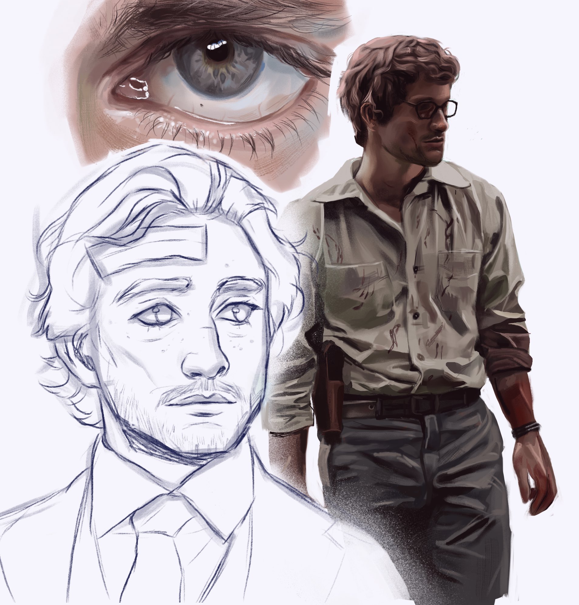 Will Graham Art My Drawing Of Will Graham. One Of My Favourite Looks