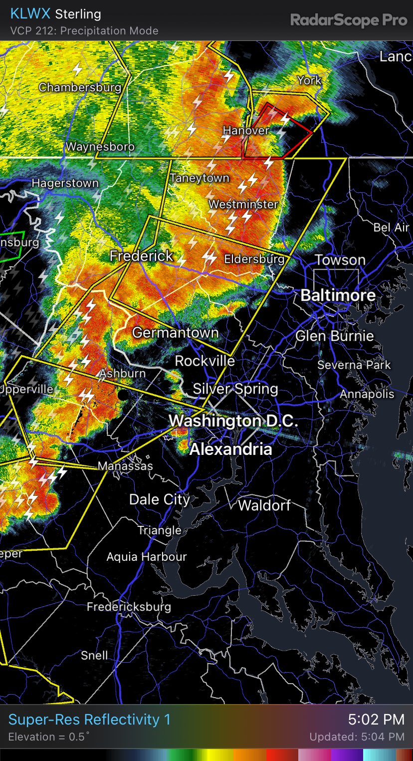 Severe Thunderstorm Radar