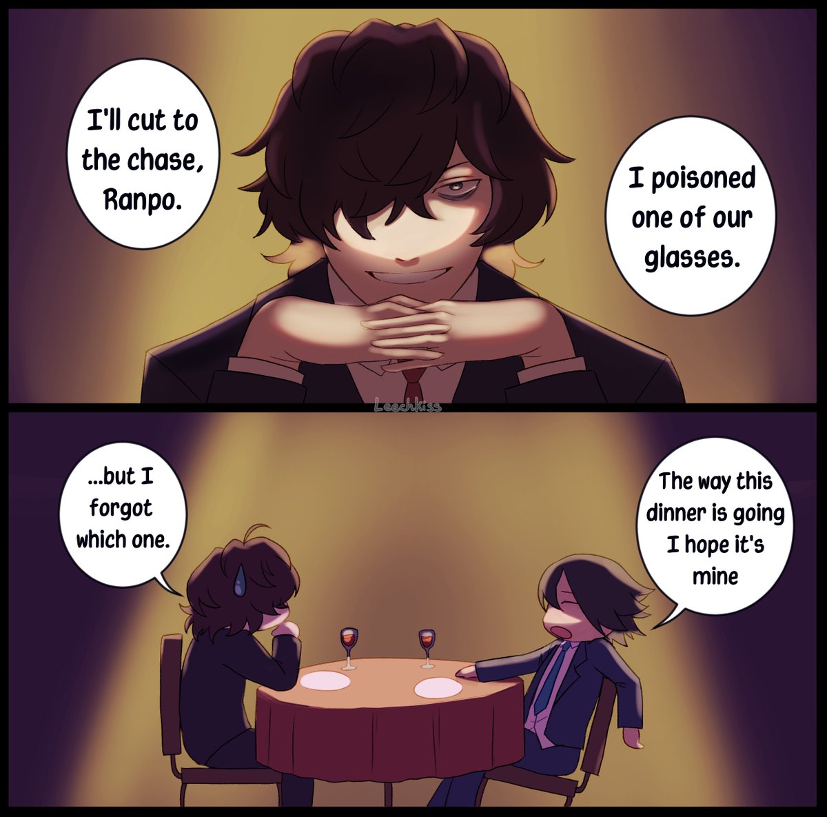 「the breakout #bsd #ranpoe」i'm the bat guy 🦇の漫画