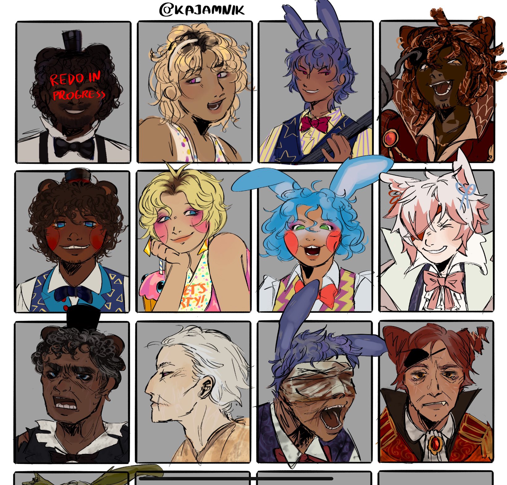 Fanart Humano De Fnaf 2 Ask And Dare (HUMAN)FNAF (and Nightguards