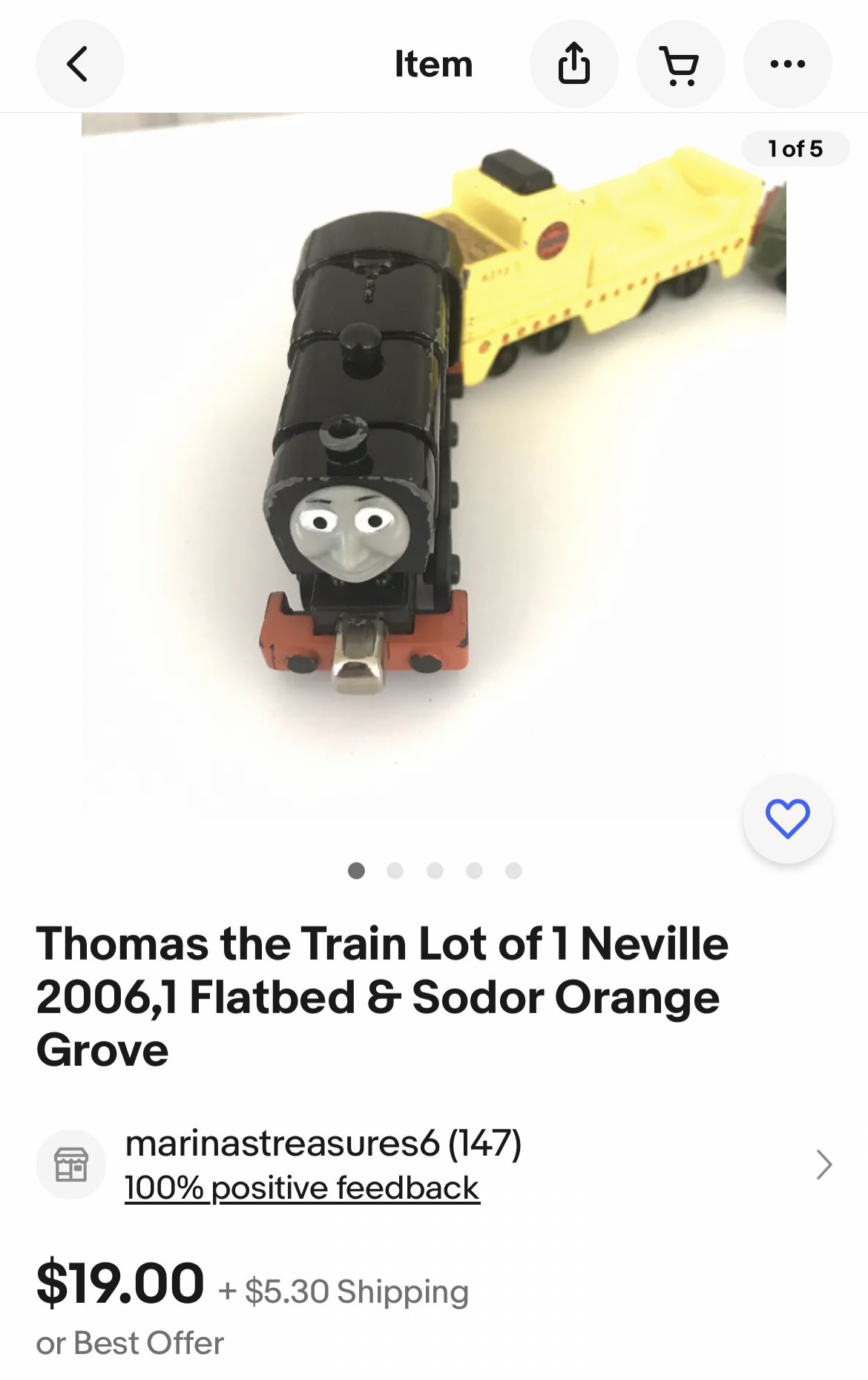 Thomas The Train Trackmaster Neville