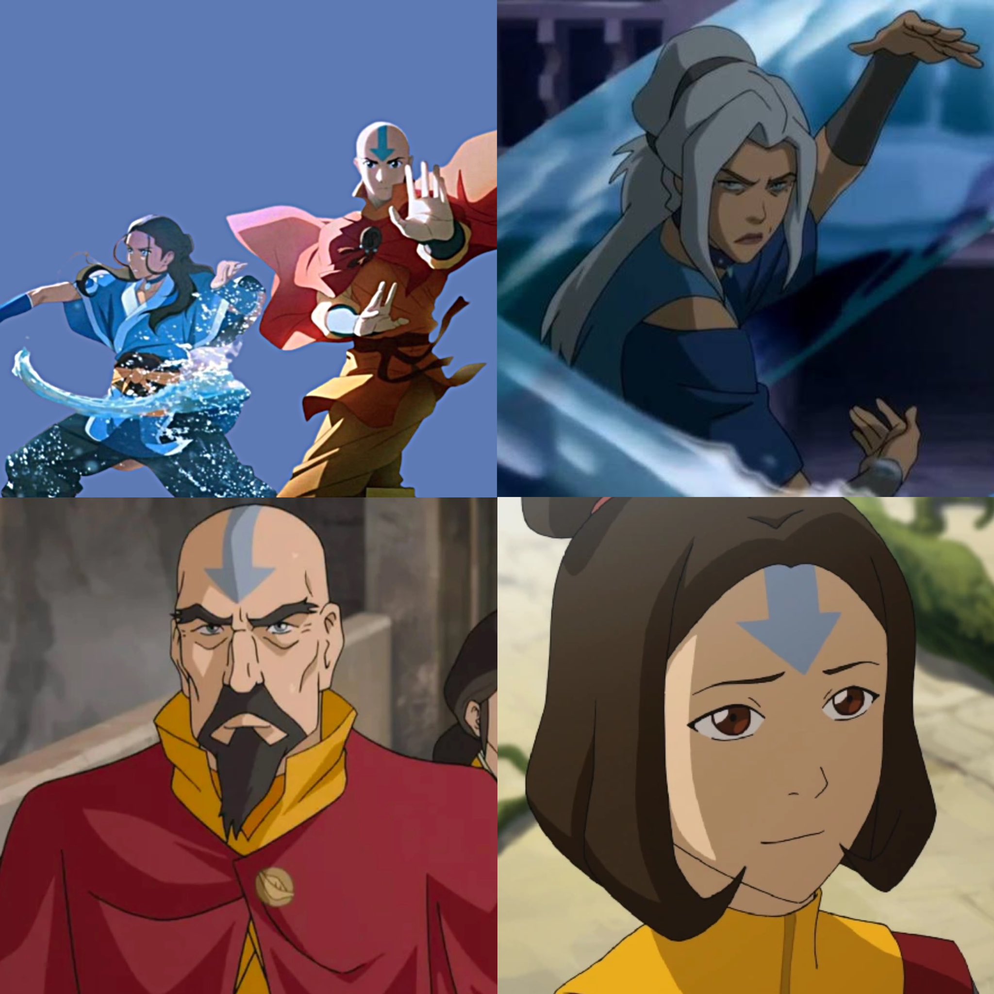 Aang And Kataras Kids