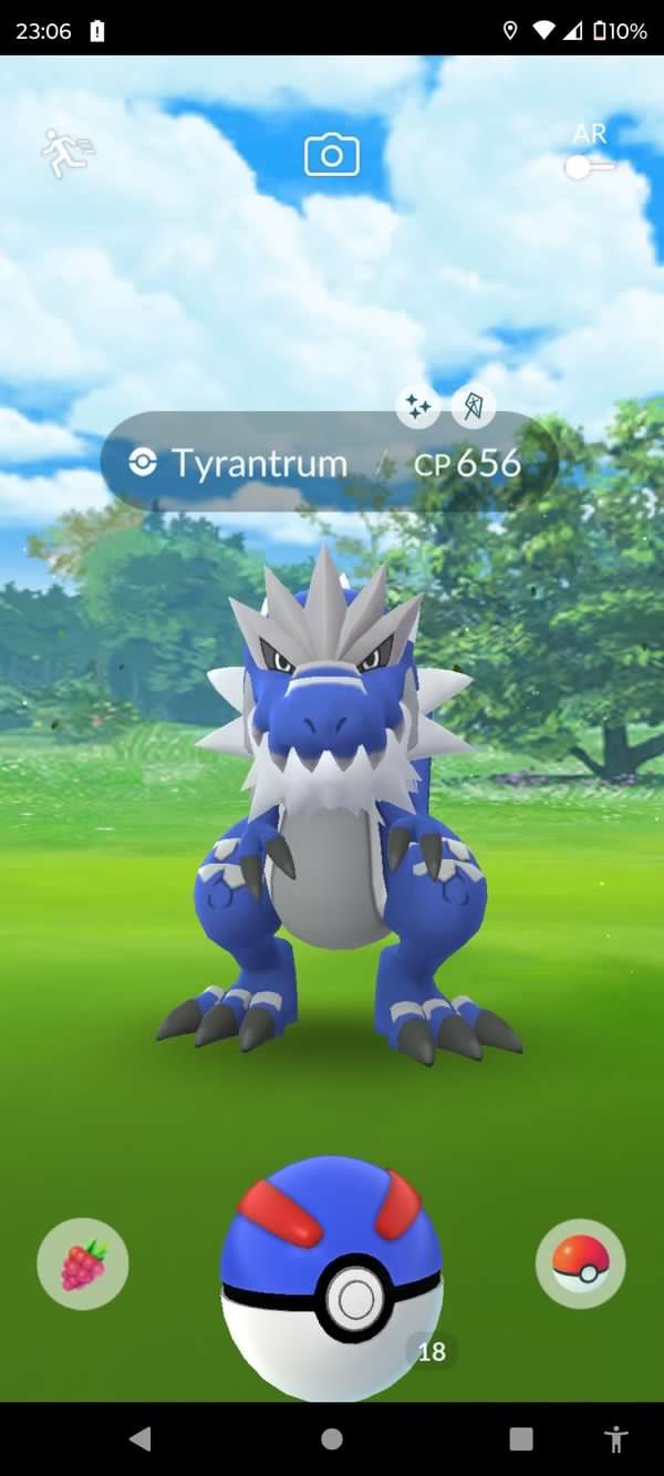 Shiny Tyrantrum
