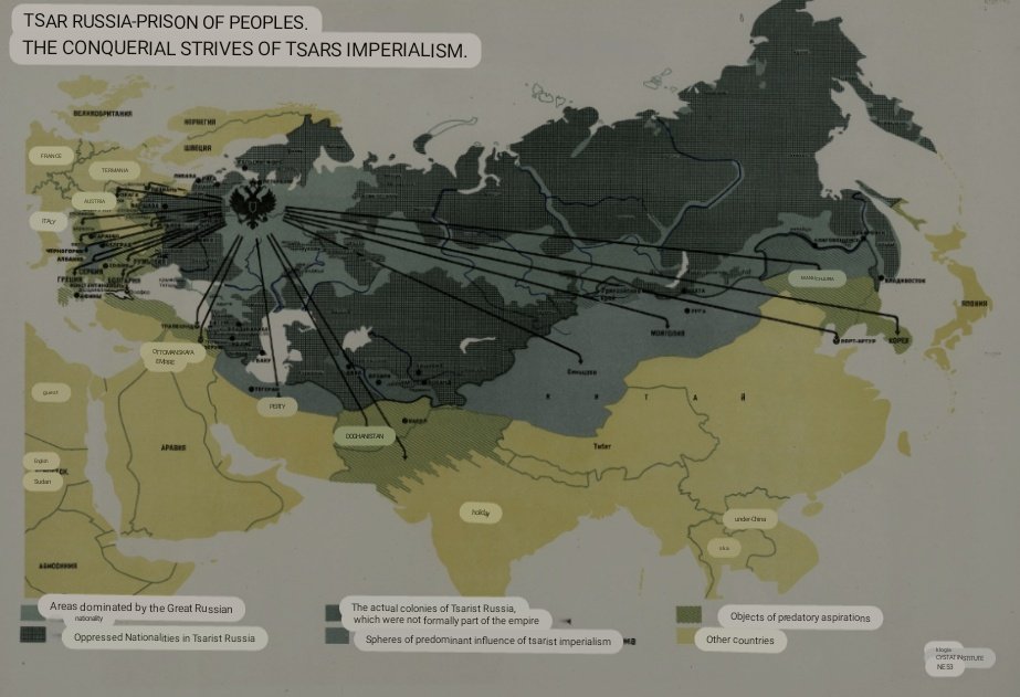 Communism In Russia Map