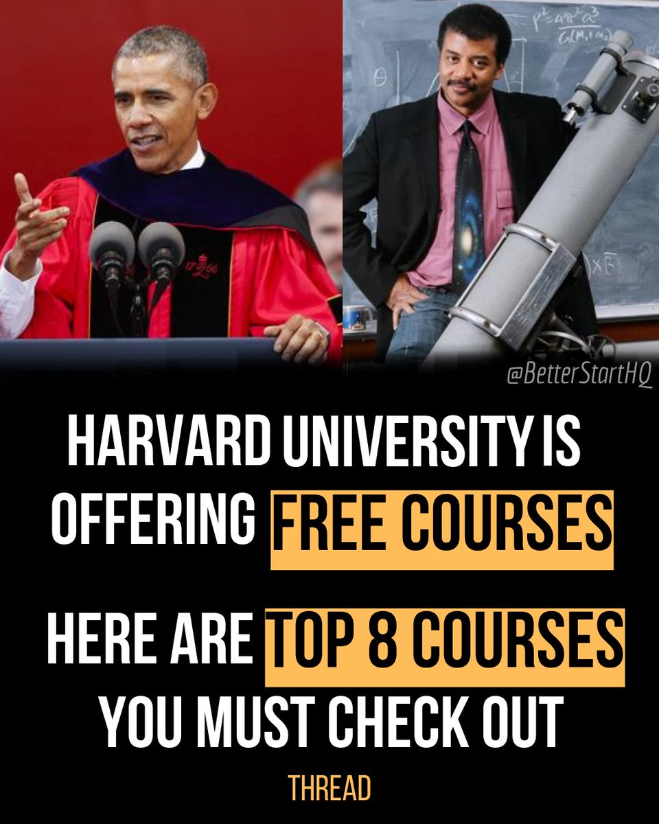 8 free Harvard University courses you must check: (covers all areas of ...