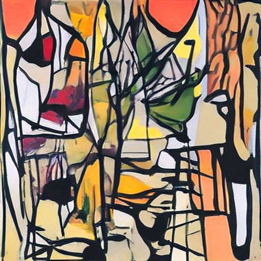 Sleep ( abstract painting) #mits」|嘯(しゃお)のイラスト