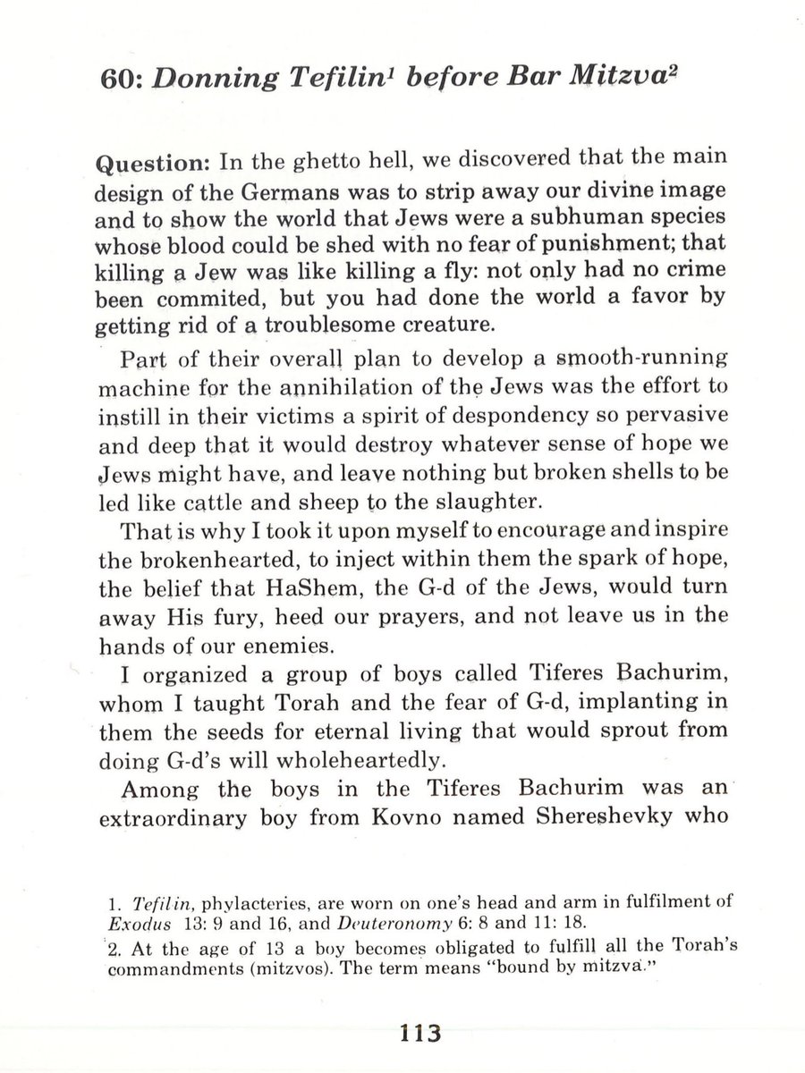 🧵 Rav Ephraim Oshry was born in Kupishok, Lithuania in 1914 and was one ...
