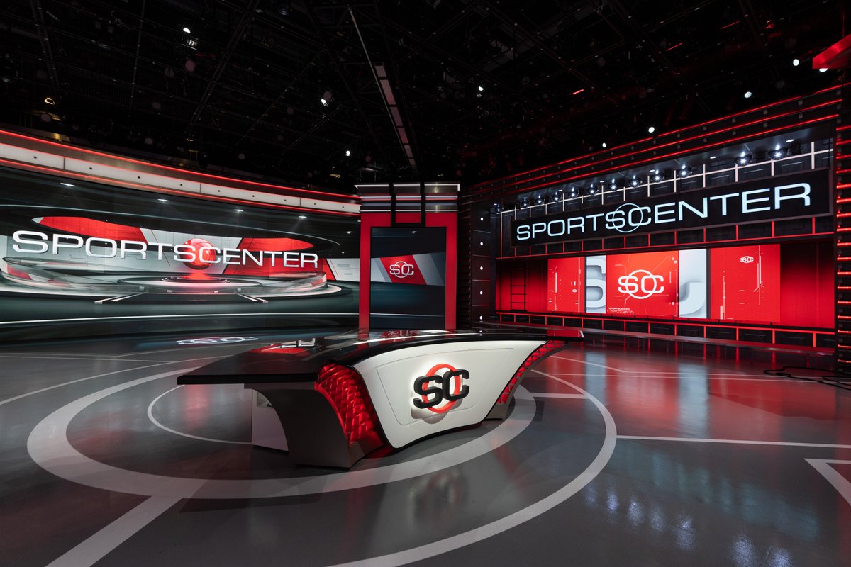 Sportscenter Set Background