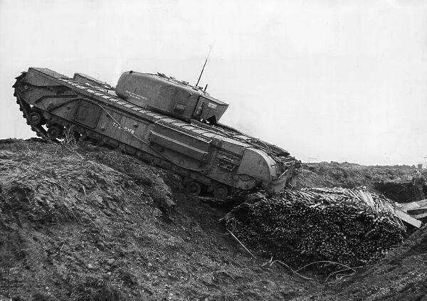 A fascine is the simplest of gap-crossing methods, nothing more than a ...