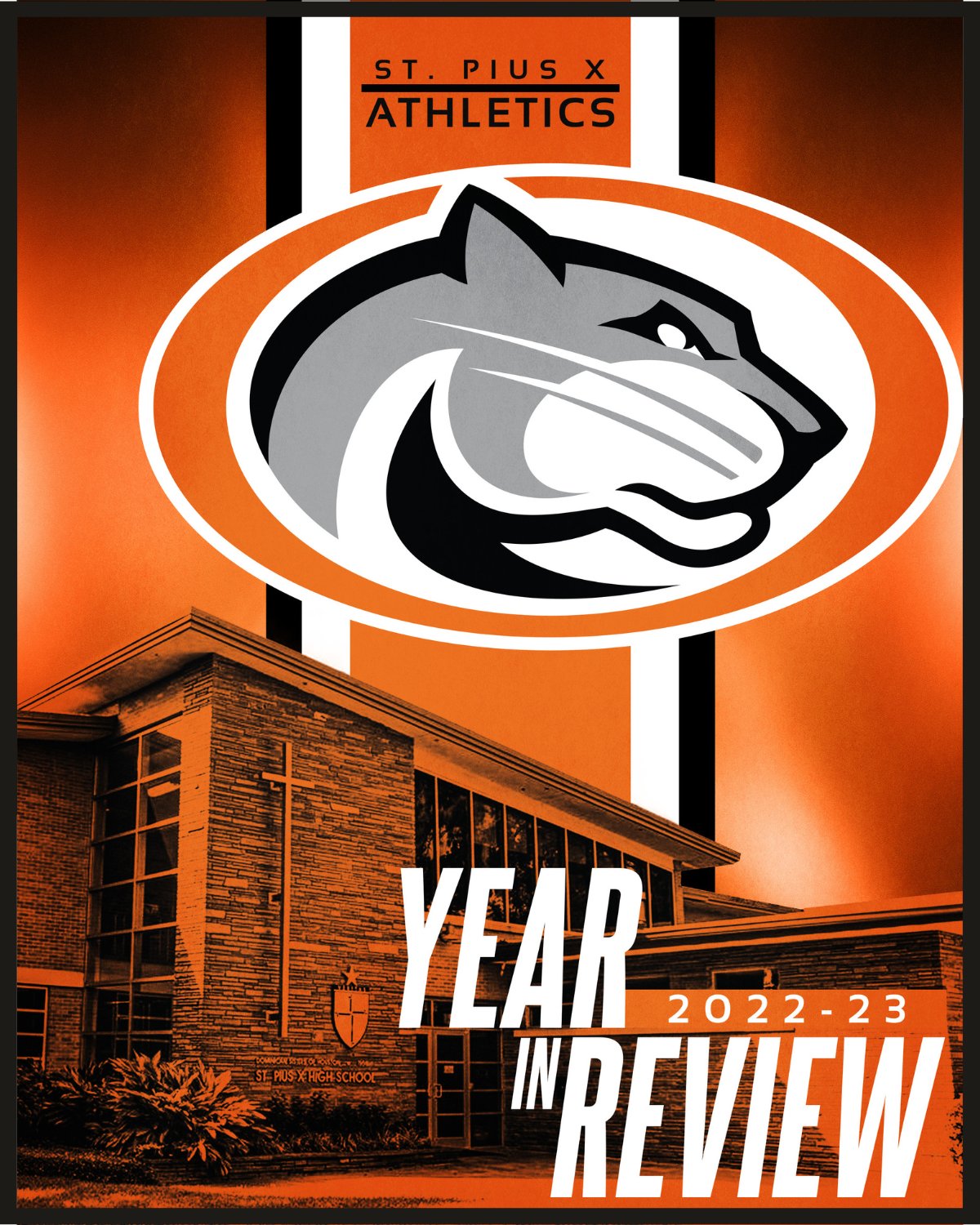 St Pius X High School Logo Official Brand Guide | Lincoln Pius X