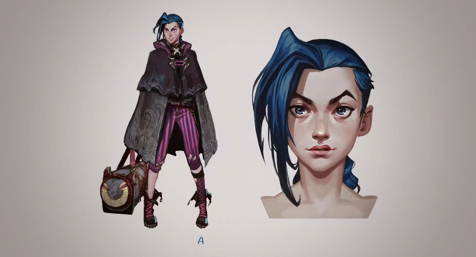 Jinx League Of Legends Concept Art