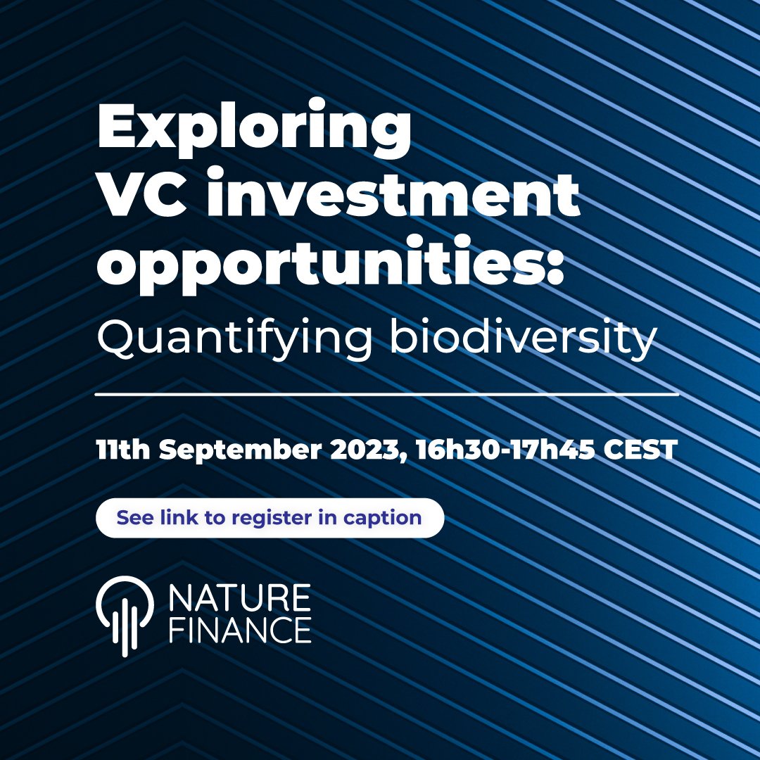 NatureFinance - Making Nature Count in Global Finance