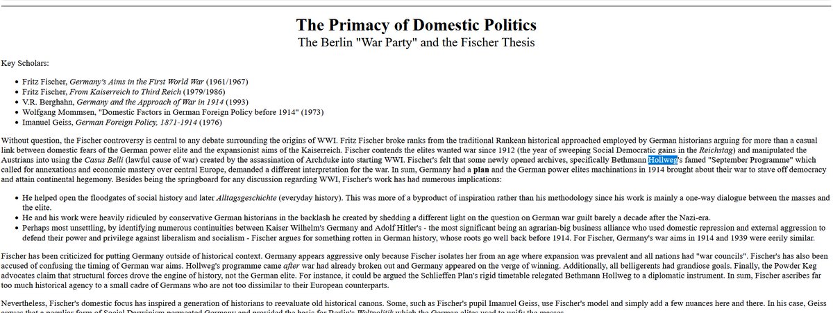 Very interesting presentation from Volker Berghahn about the late ...