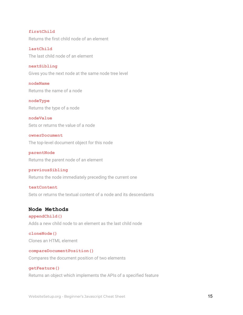 Js cheat sheet #js #javascript #CheatSheet - Thread from Tonmoy Islam ...