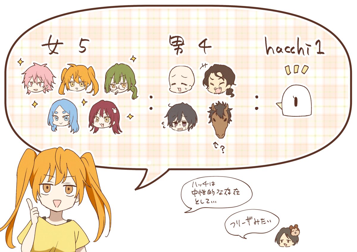 「hacchiほんとおもしれー男…の落描き🐧 ナポリの男たちch6周年おめでとうございます🍝 」十束椿の漫画