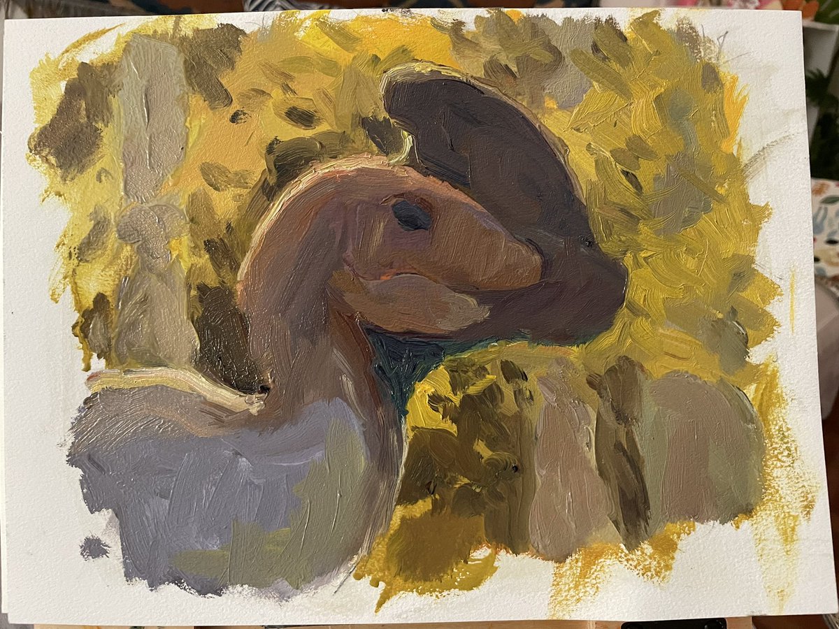 「I did quite a few exploratory sketches to settle on a compos」Pablo ...