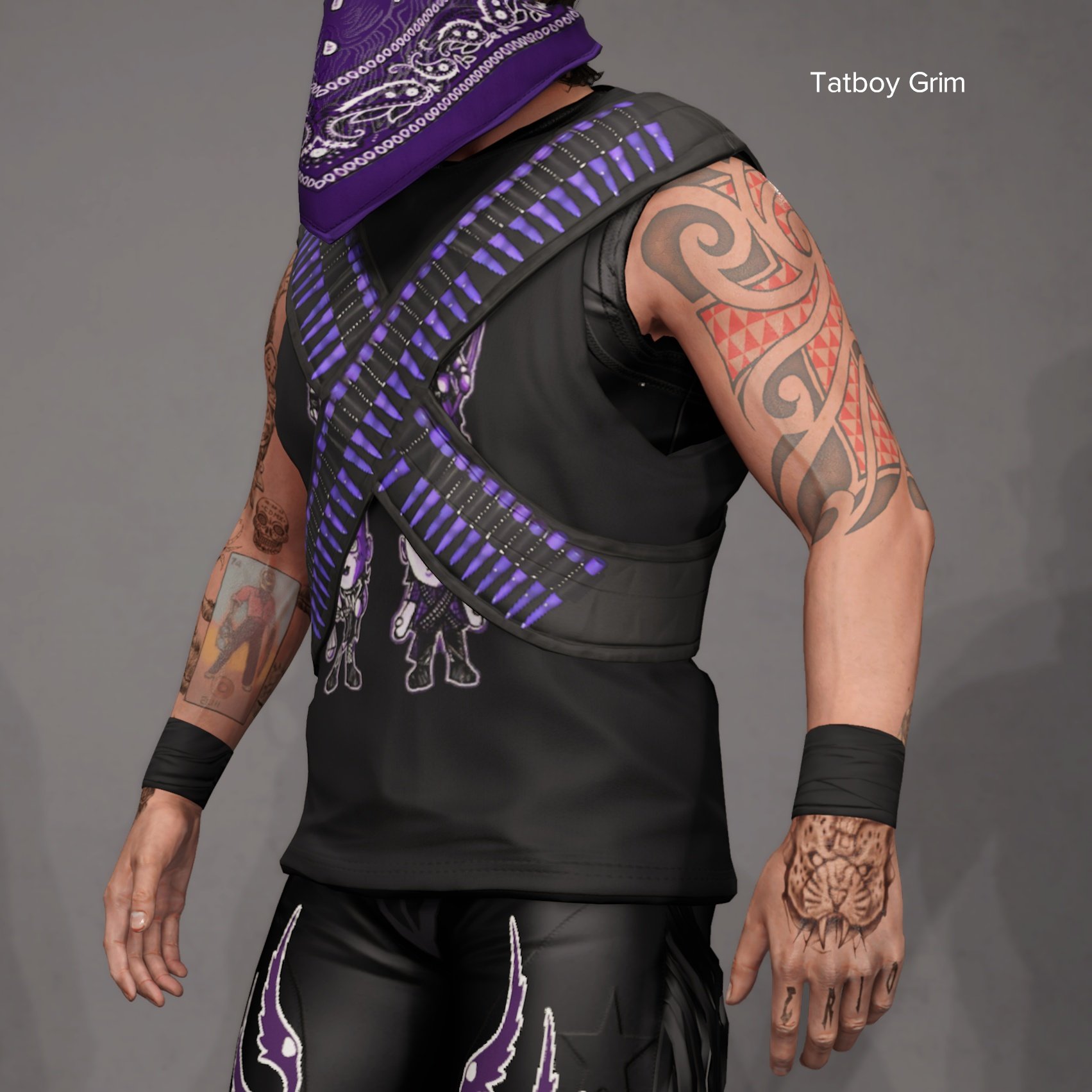 Dominic Tribal Tattoos