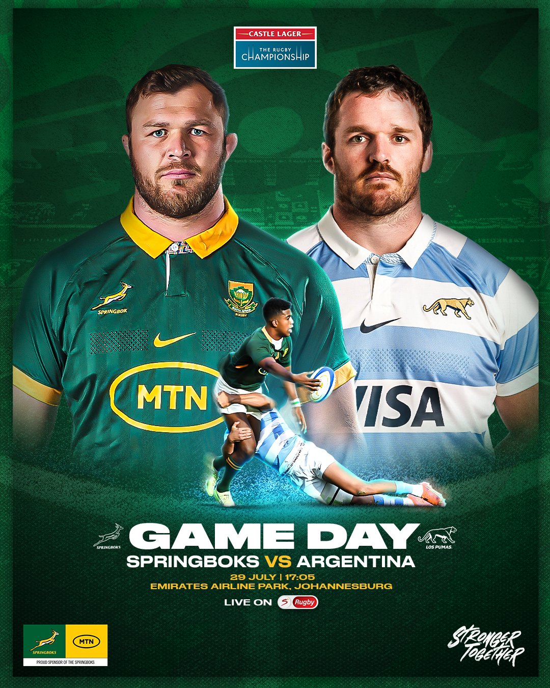 Springboks Wallpaper