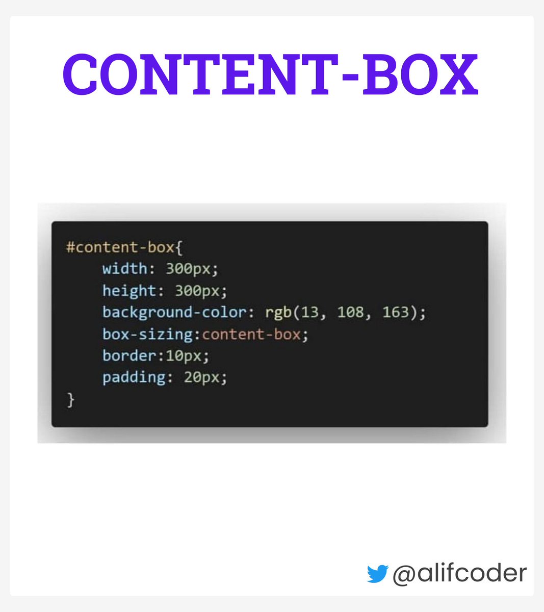 Learn Box Sizing In Css Thread 🧵 المسلسل من Alif Hossain⚡ 2268