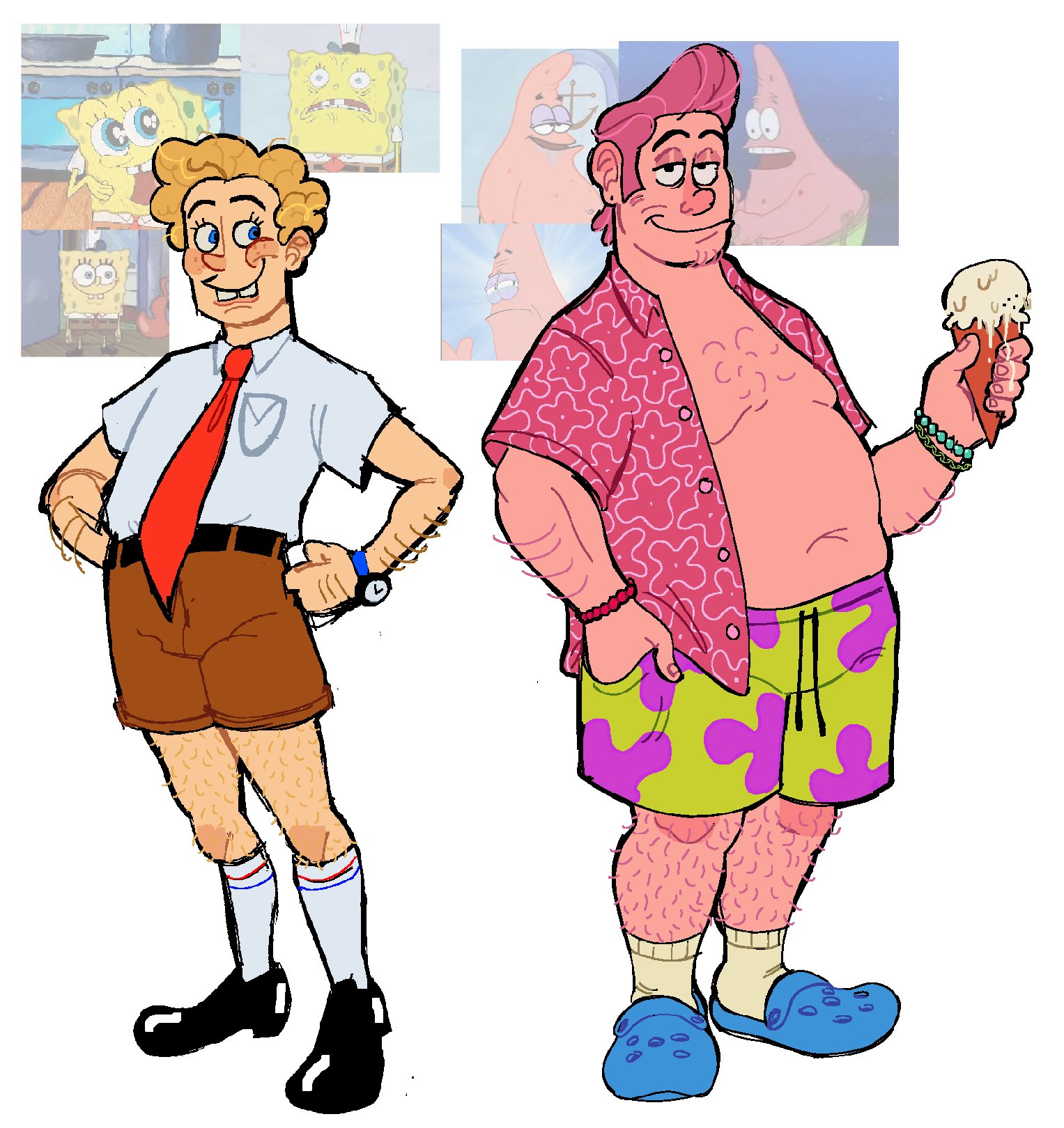 Spongebob Squarepants Characters As Humans