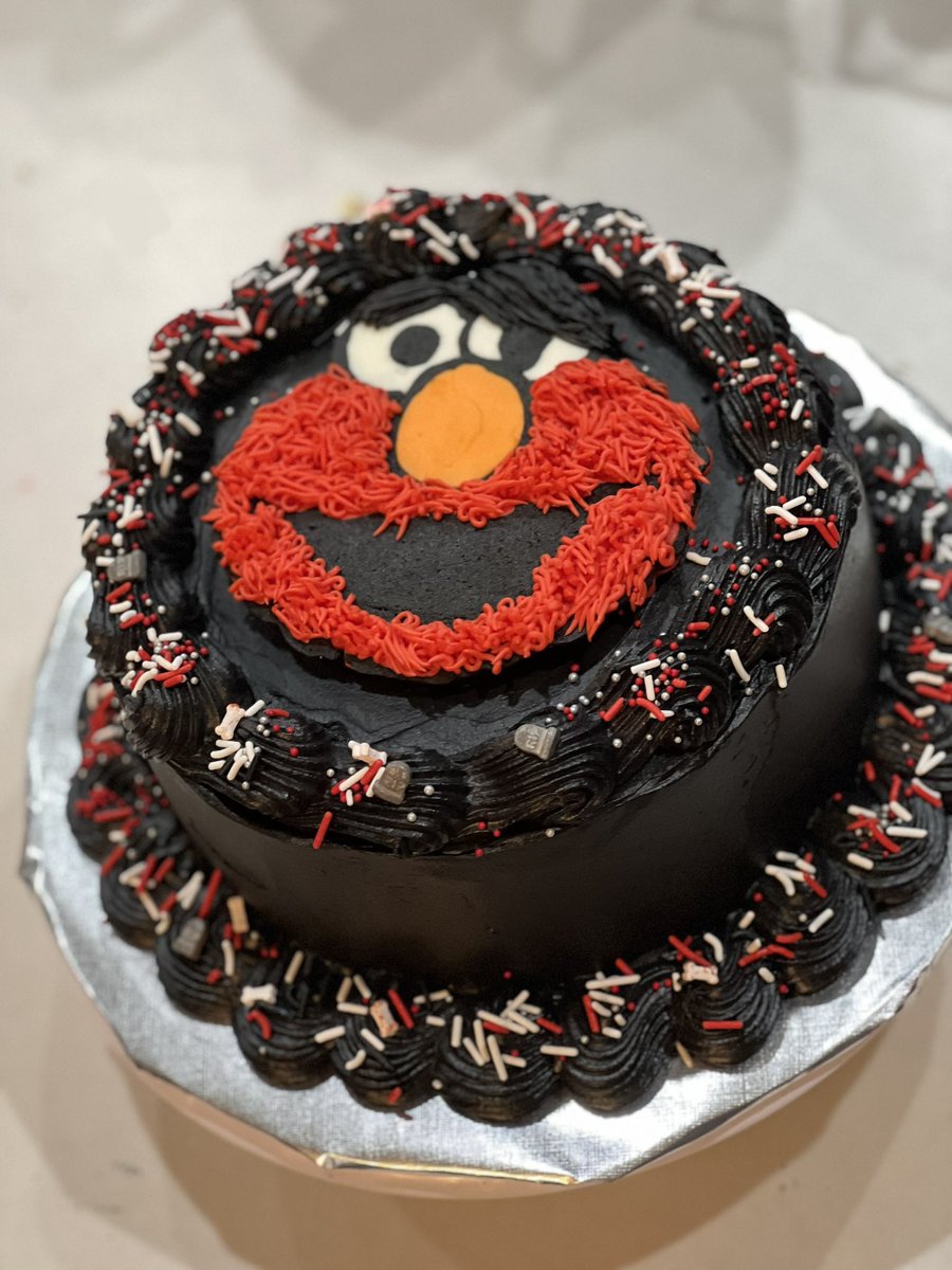 Elmo Cake By Emo 36 Elmo Cake Ideas | Elmo Cake, Cake, Elmo