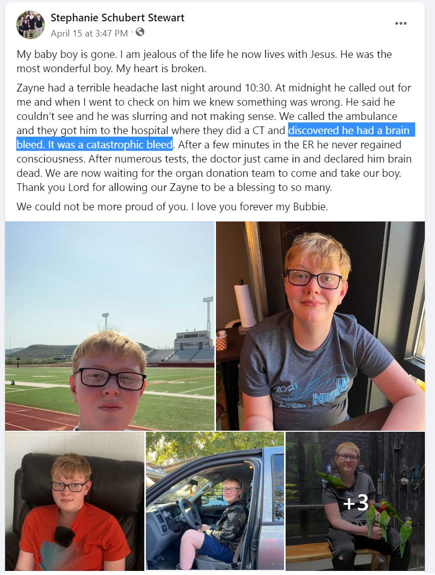 BREAKING: Brain hemorrhages in young people are now being reported as a ...