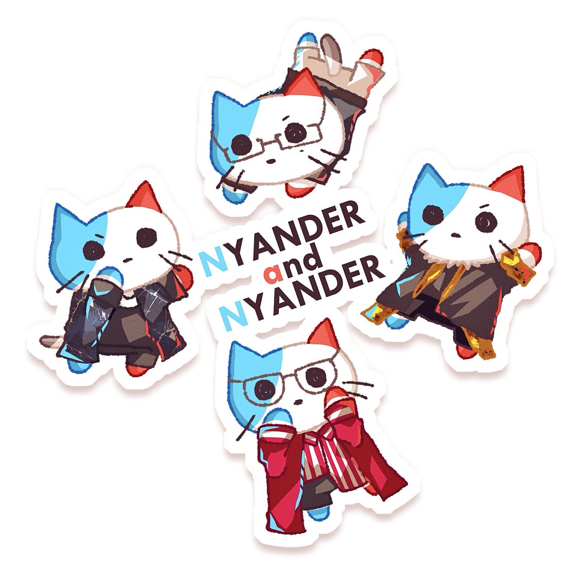 「NYANDER and NYANDER」|-` Norwsb ´-のイラスト