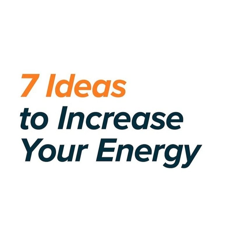 7 Ideas to Increase Your Energy: //Thread// - Thread from Power Beast ...
