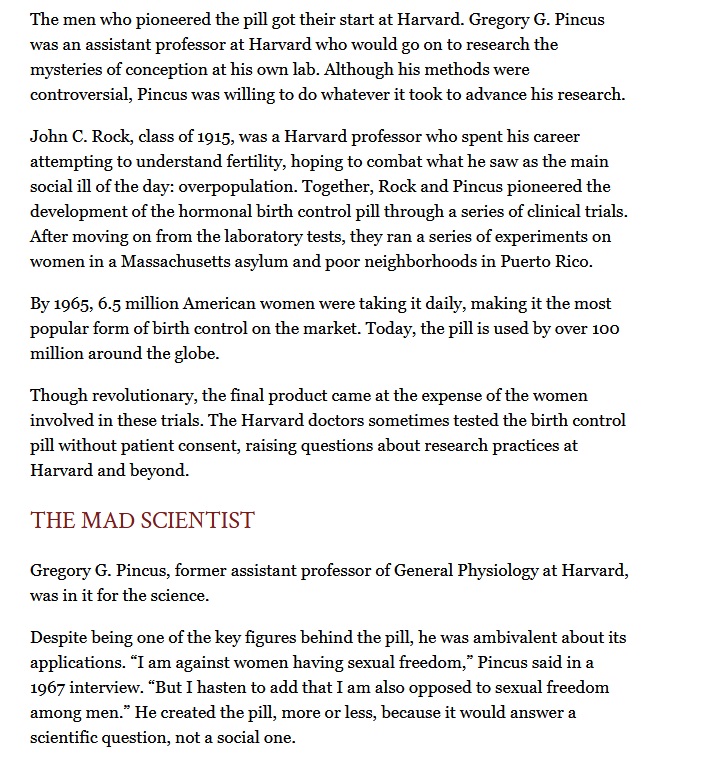 No wonder she was an early advocate for birth control 🍿🤔 - Thread from ...