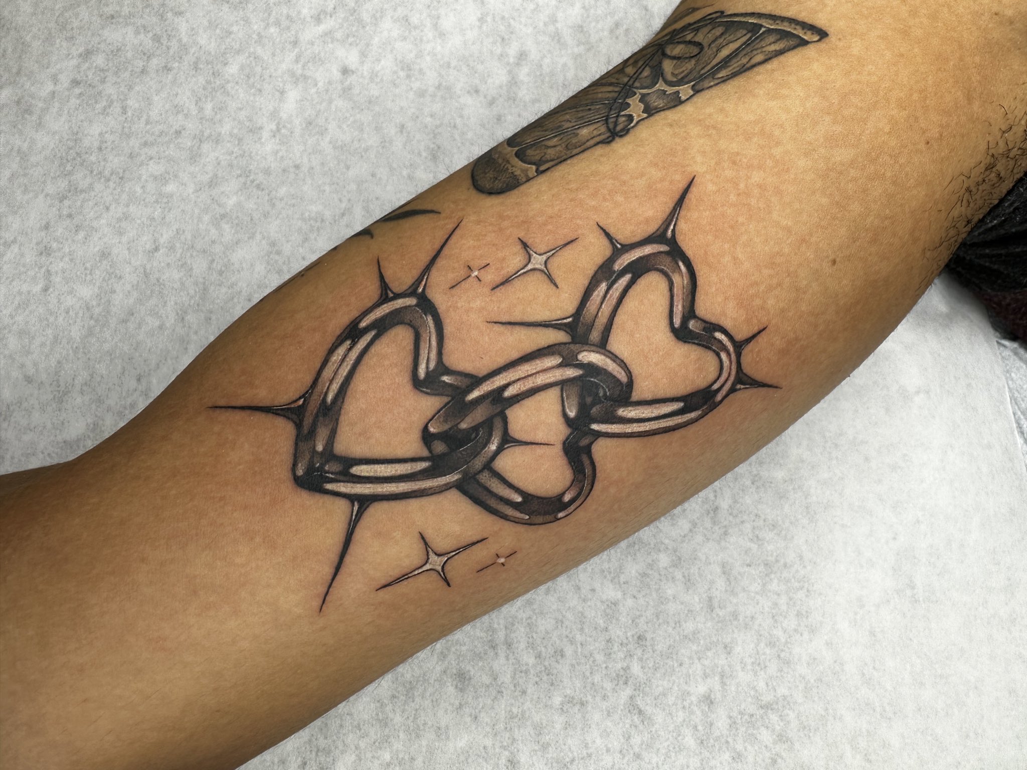 Broken Chain Link Tattoo
