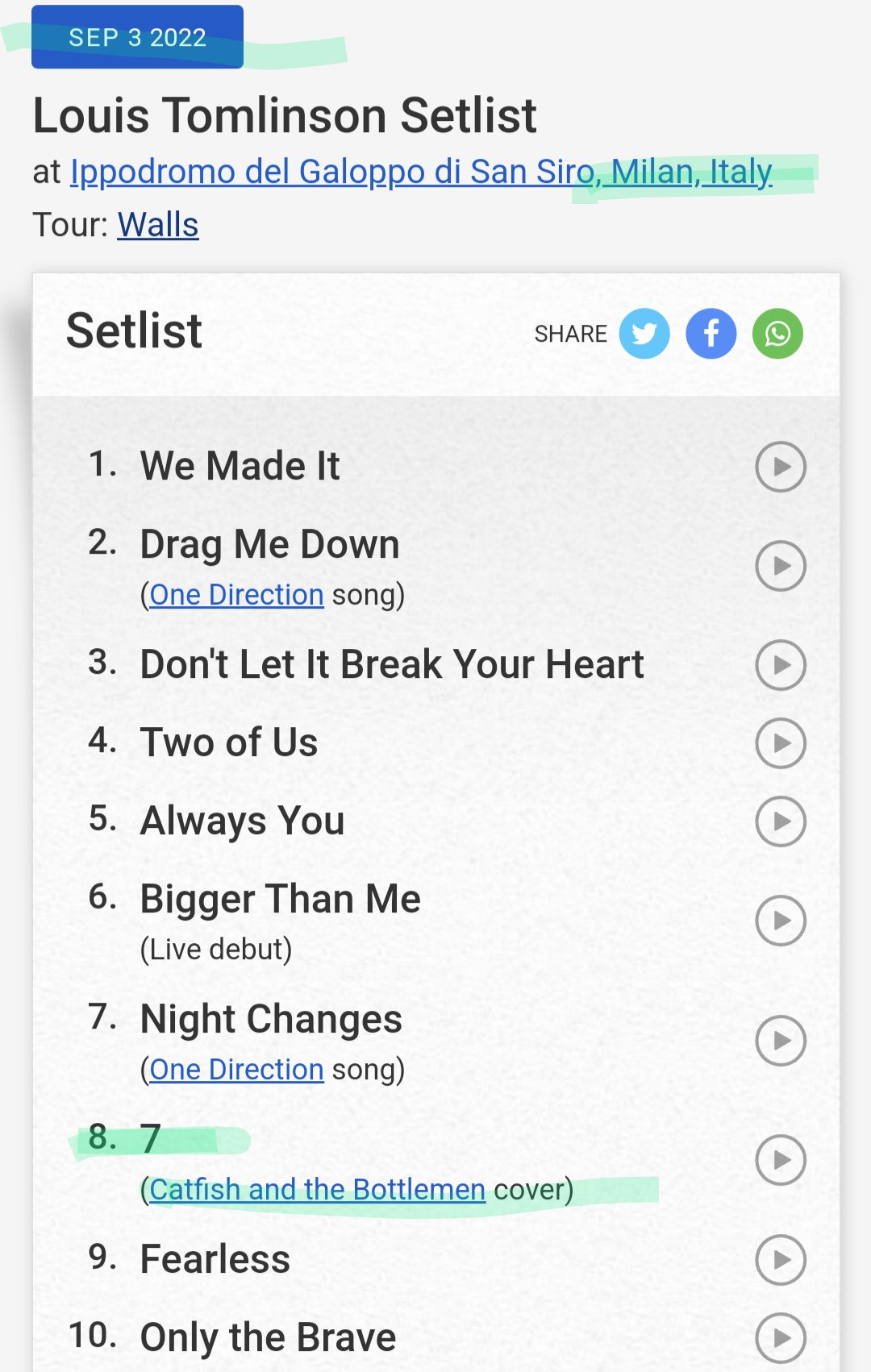 One Direction September 2022