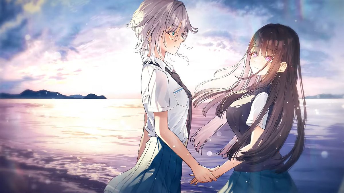 「Yuri visual novel UsoNatsu ~The Summer R」|Final Weaponのイラスト