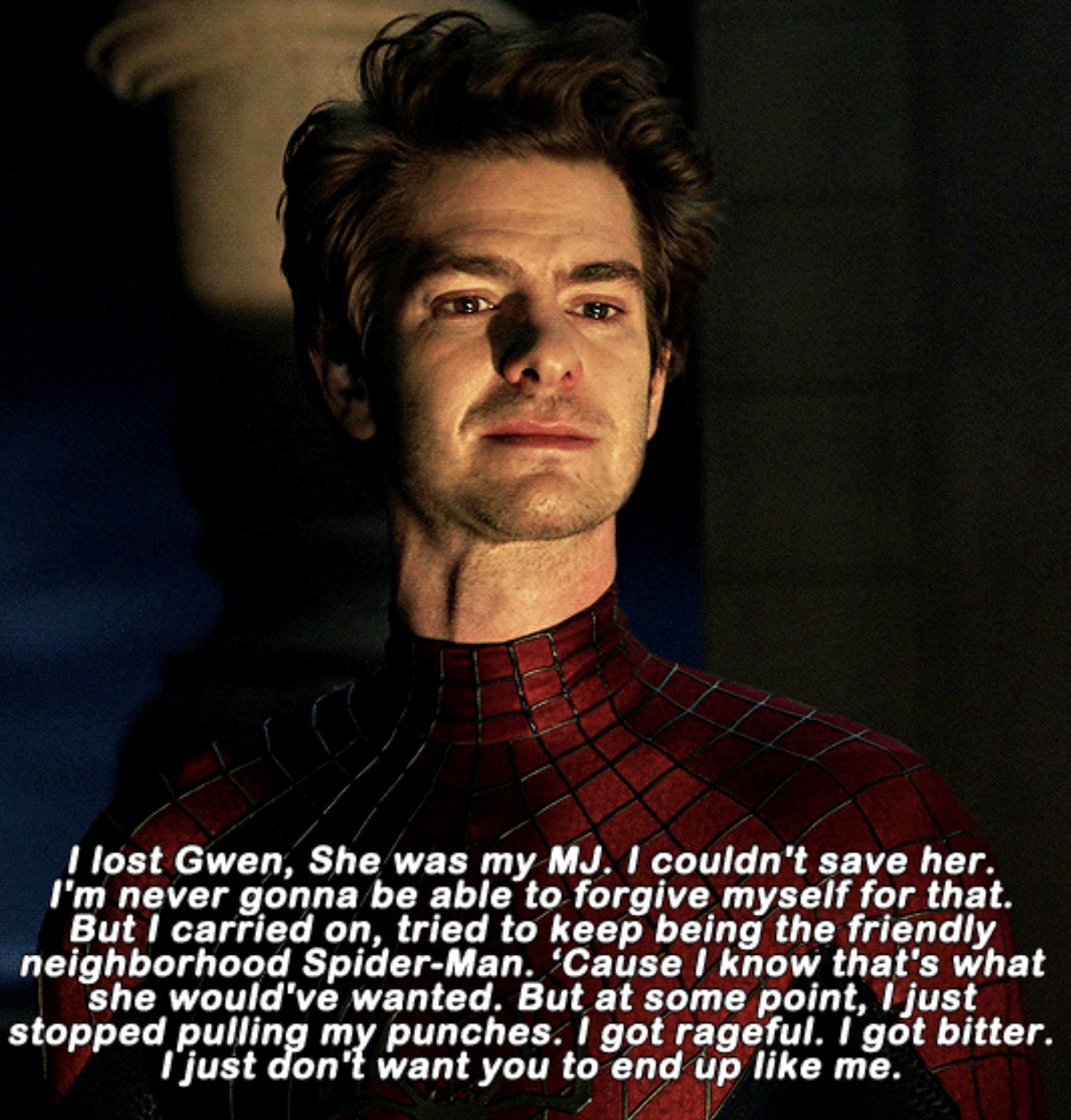 Andrew Garfield Spiderman Quotes