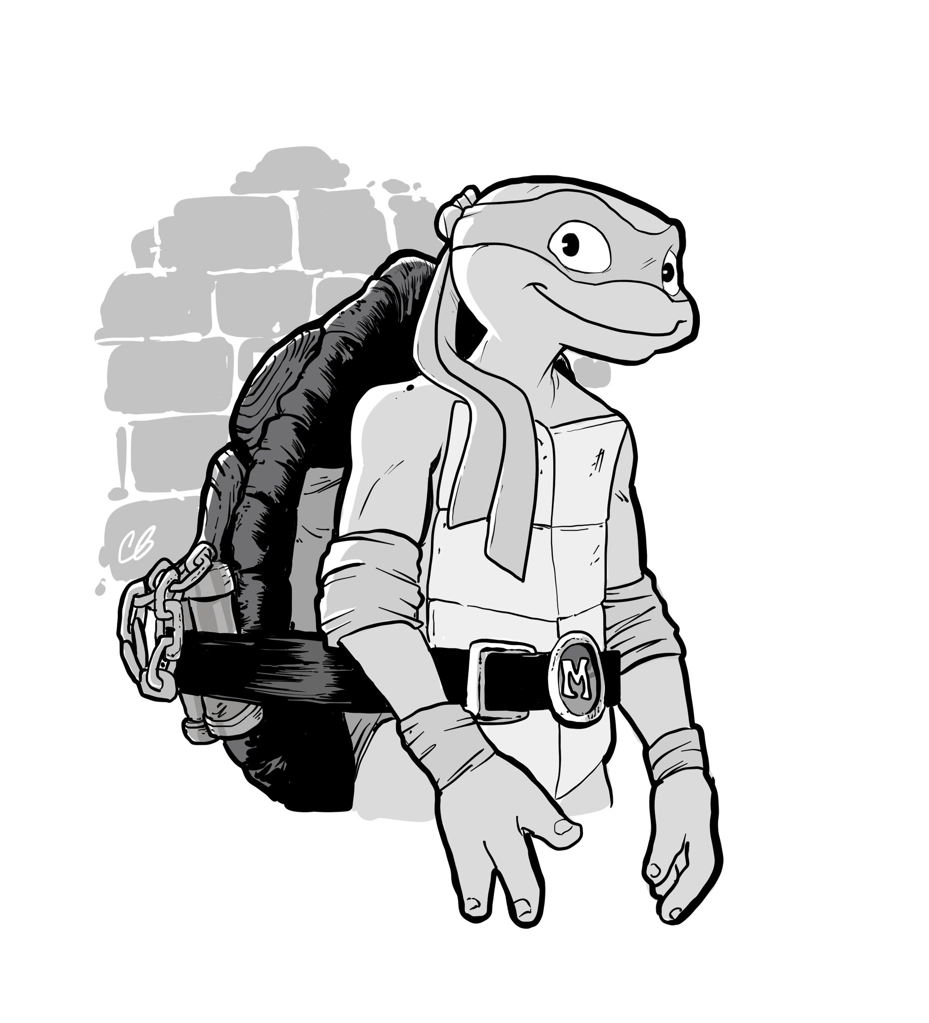Michael Angelo From Teenage Mutant Ninja Turtles 2014 Coloring Pages