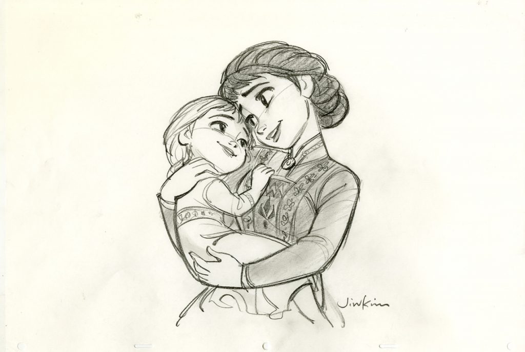 「Classic - Frozen 2 - 60 Concept Art by Jin Kim Gallery and D」IAMAGの漫画