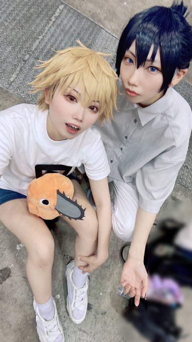 「denji (chainsaw man) hair between eyes」Fan Art(Latest)