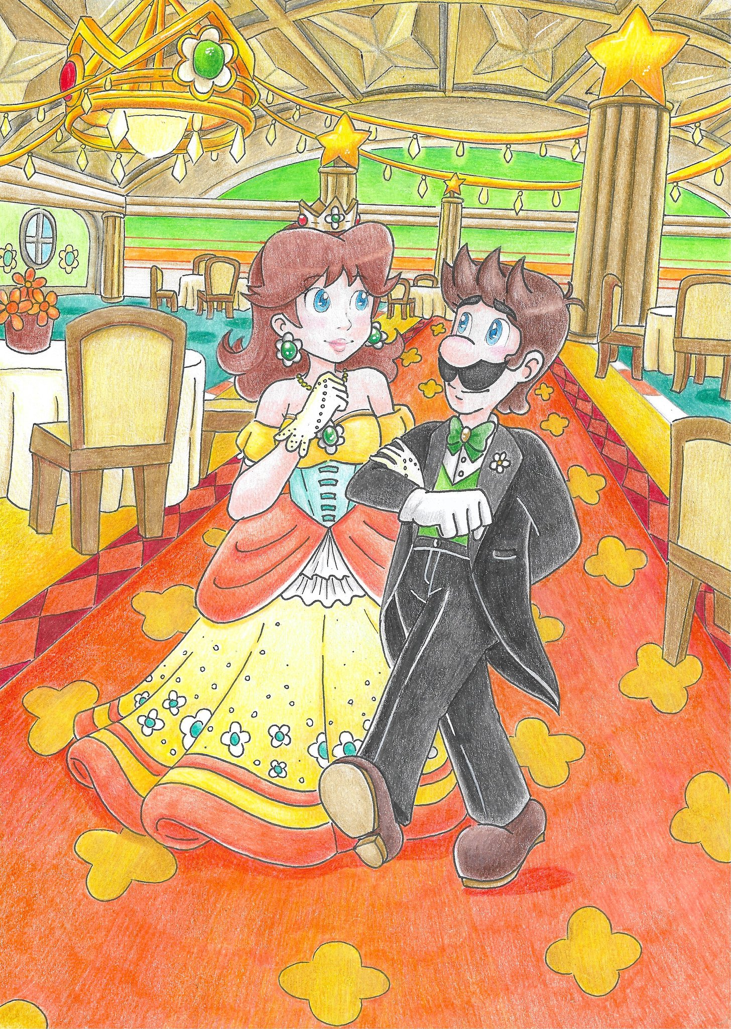 Luigi And Daisy Wedding