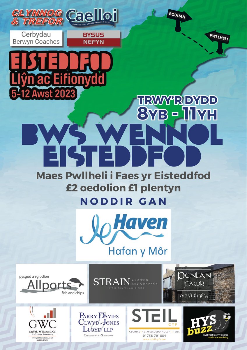 Boduan Eisteddfod Map Outlets Shop | brunofuga.adv.br