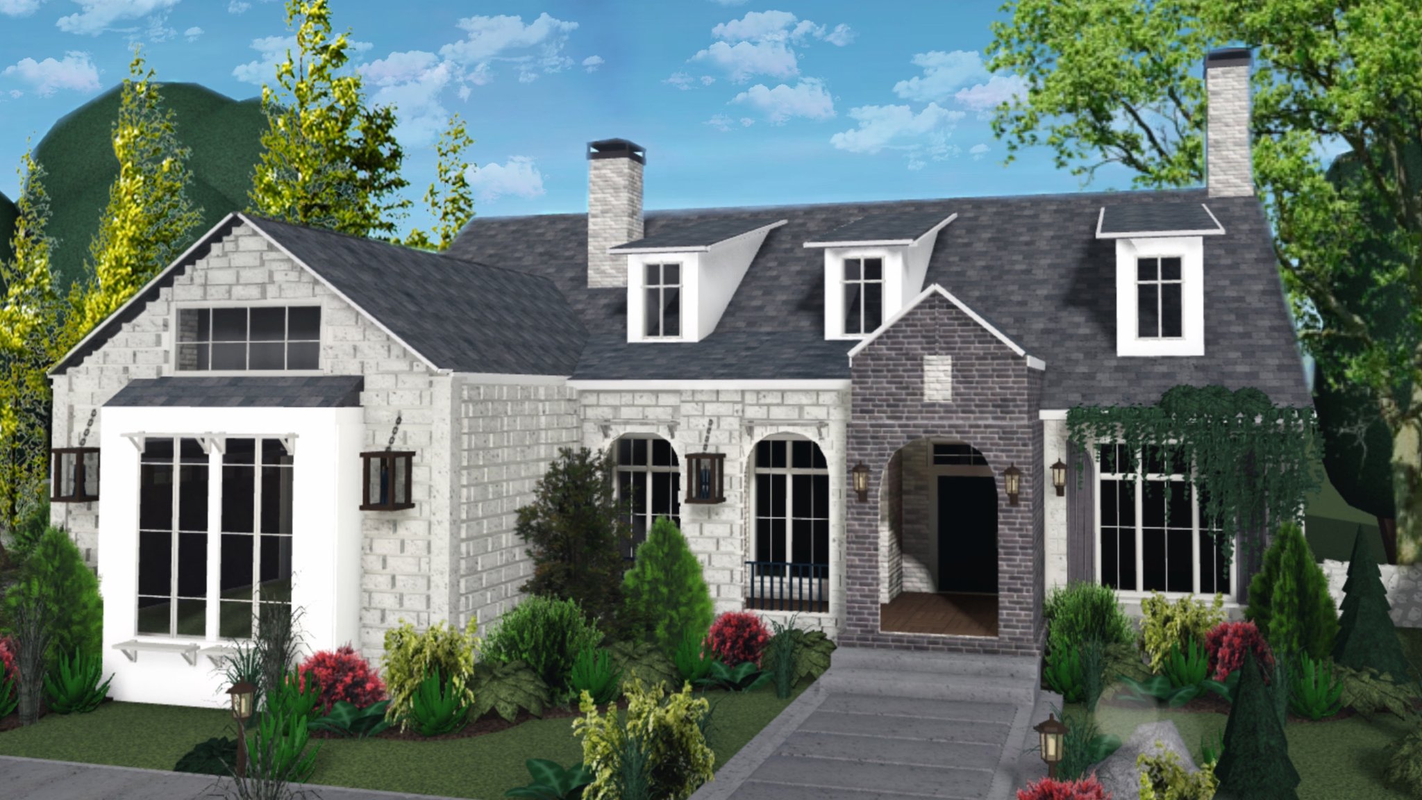 Realistic Bloxburg House Bloxburg | Realistic Suburban House