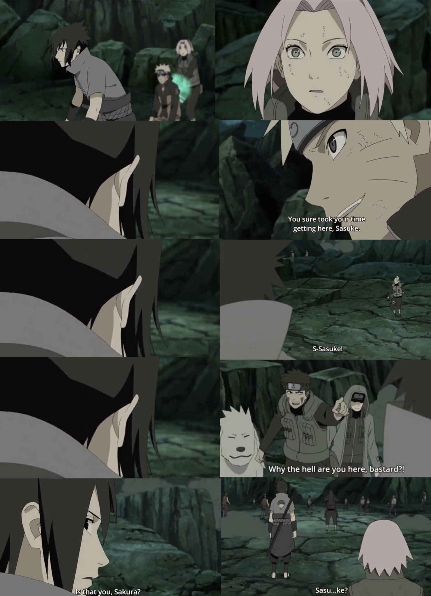 Naruto Sasuke And Sakura Summoning