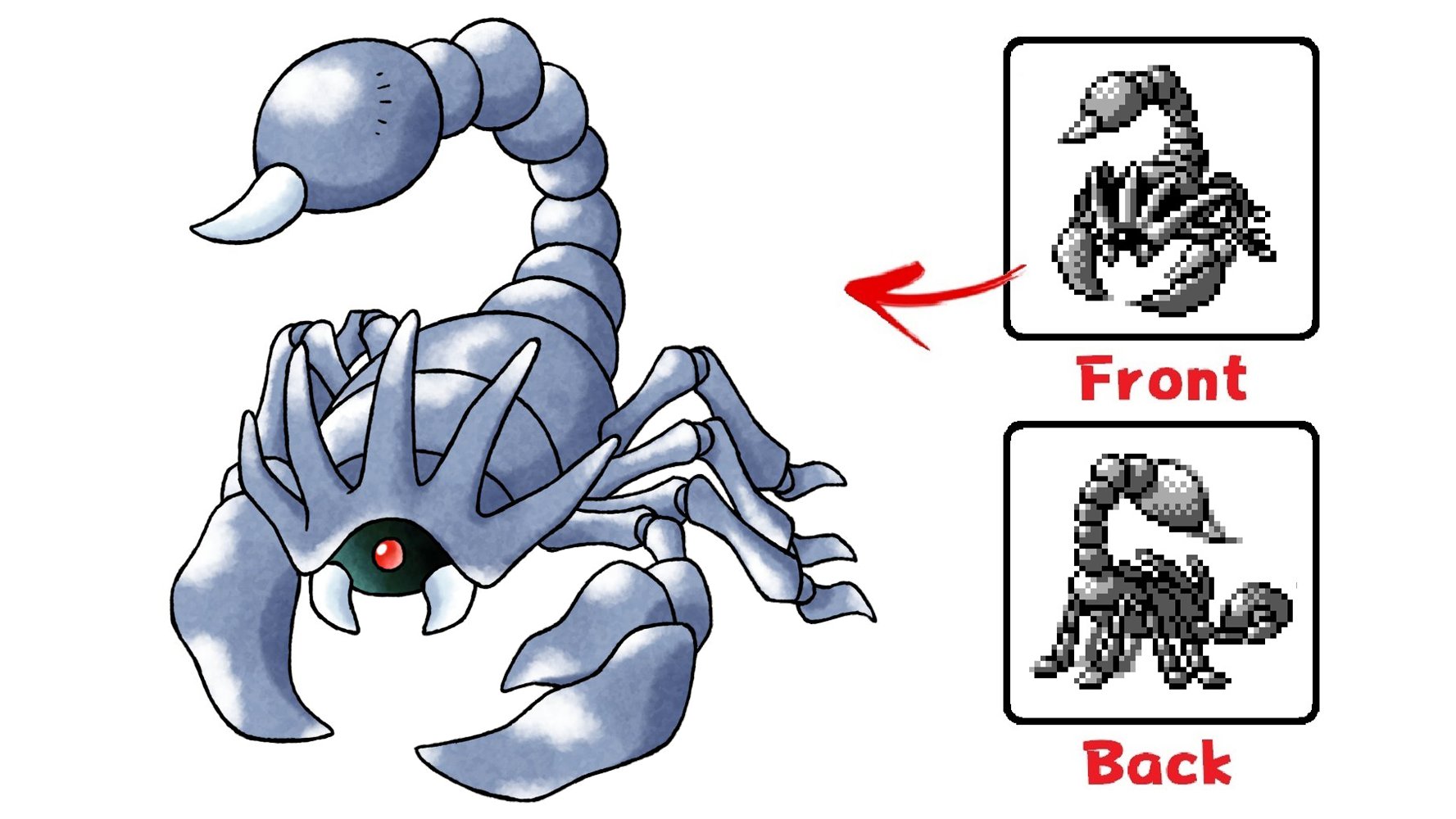 Scorpion pokemon store