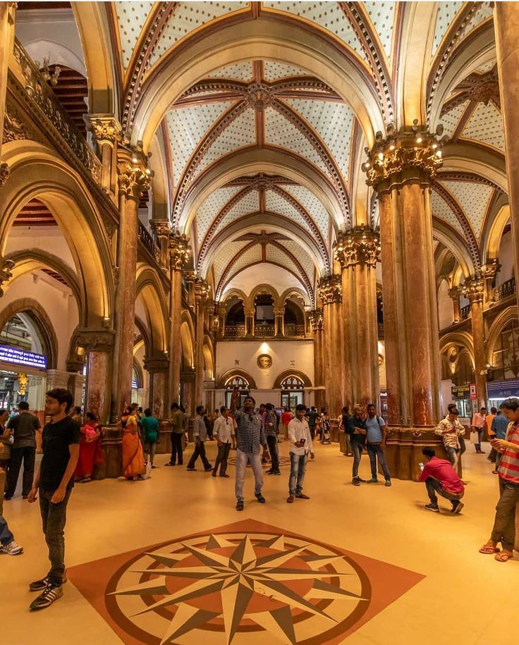 Chhatrapati Shivaji Terminus Inside Chhatrapati Shivaji Terminus Inside